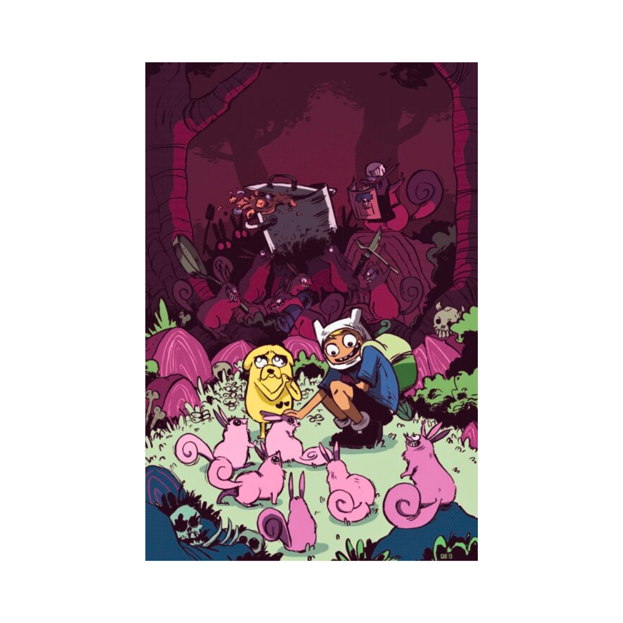 Adventure Time #18C Comic Book - Virgin Variant (2013) – Throwback Therapy